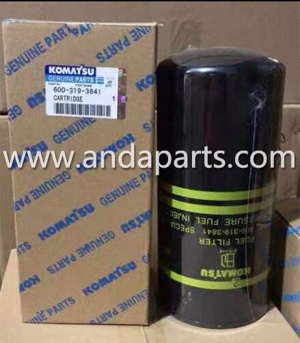 Filtro de combustible de buena calidad para Komatsu 600-319-3841